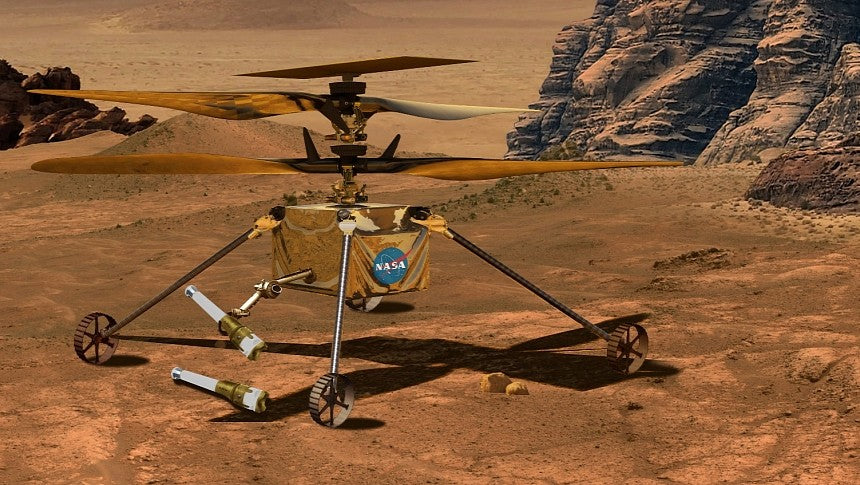 Ingenuity Helicopter Pioneering Flight on Mars – Nubeo Watches