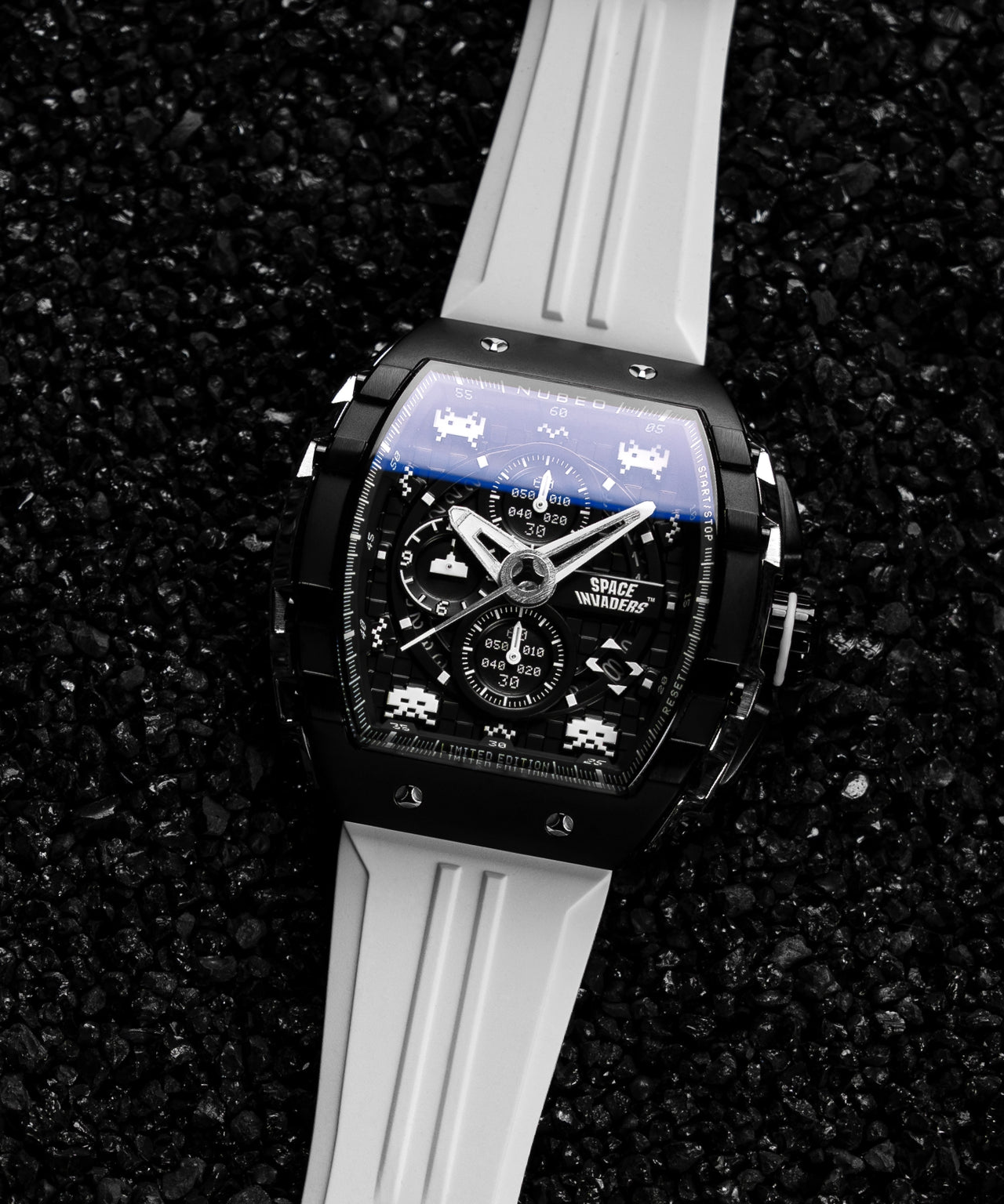 Lunar Black | Magellan Chronograph Space Invaders Limited Edition ...