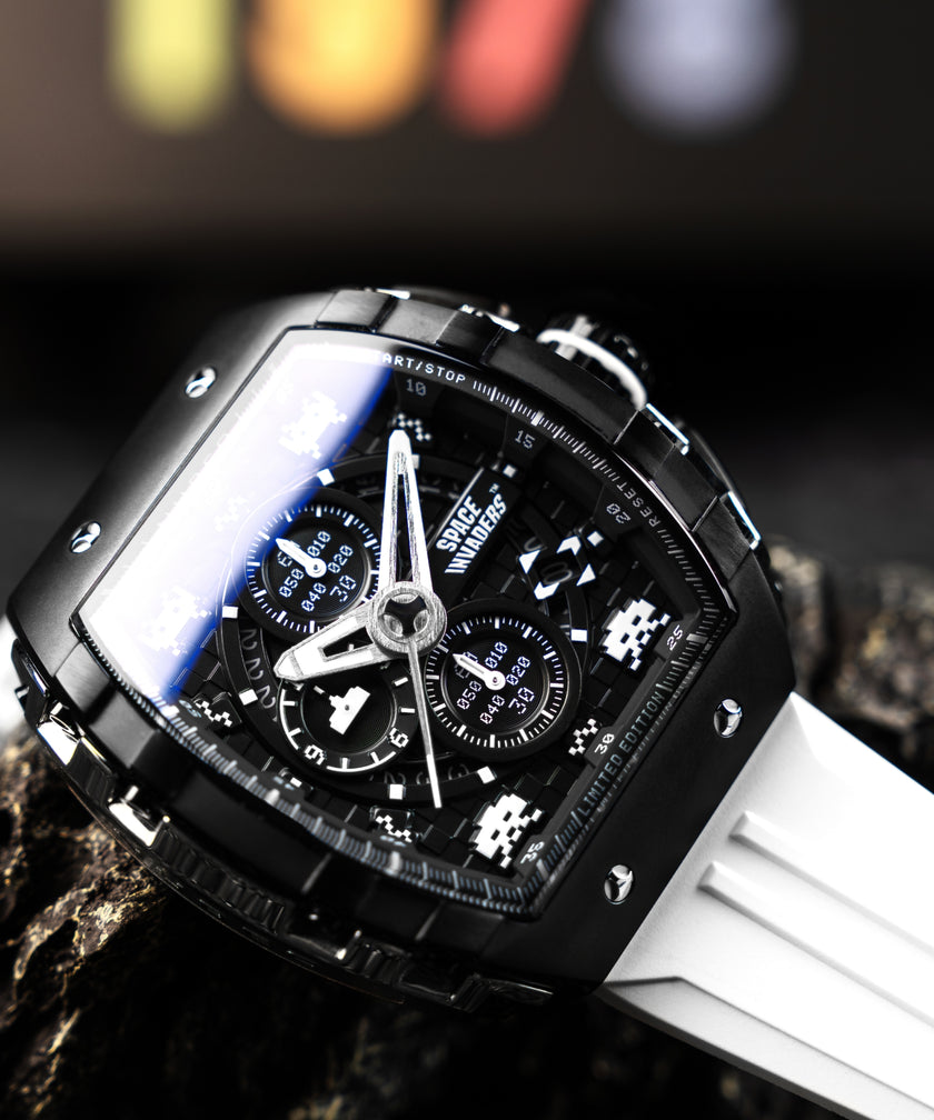 Lunar Black | Magellan Chronograph Space Invaders Limited Edition ...