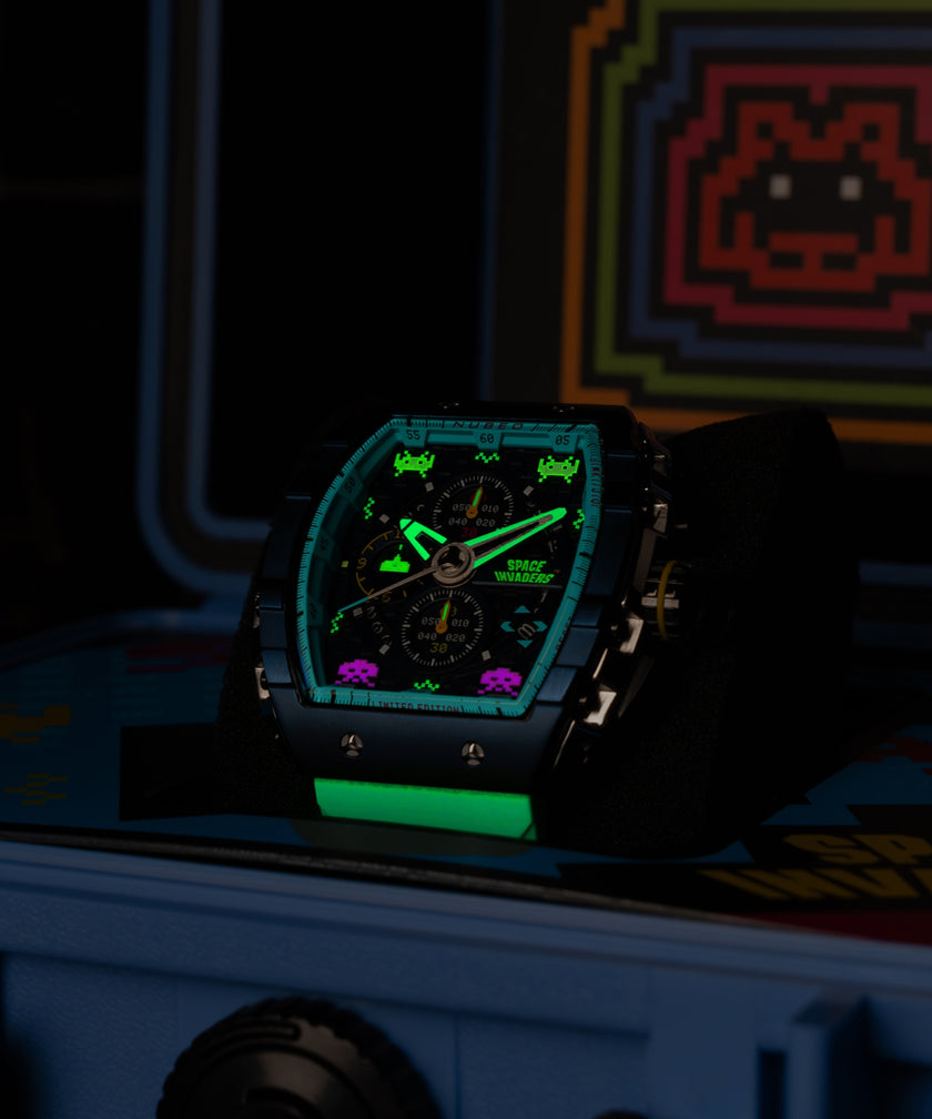 Cosmic Cobalt | Magellan Chronograph Space Invaders Limited Edition ...