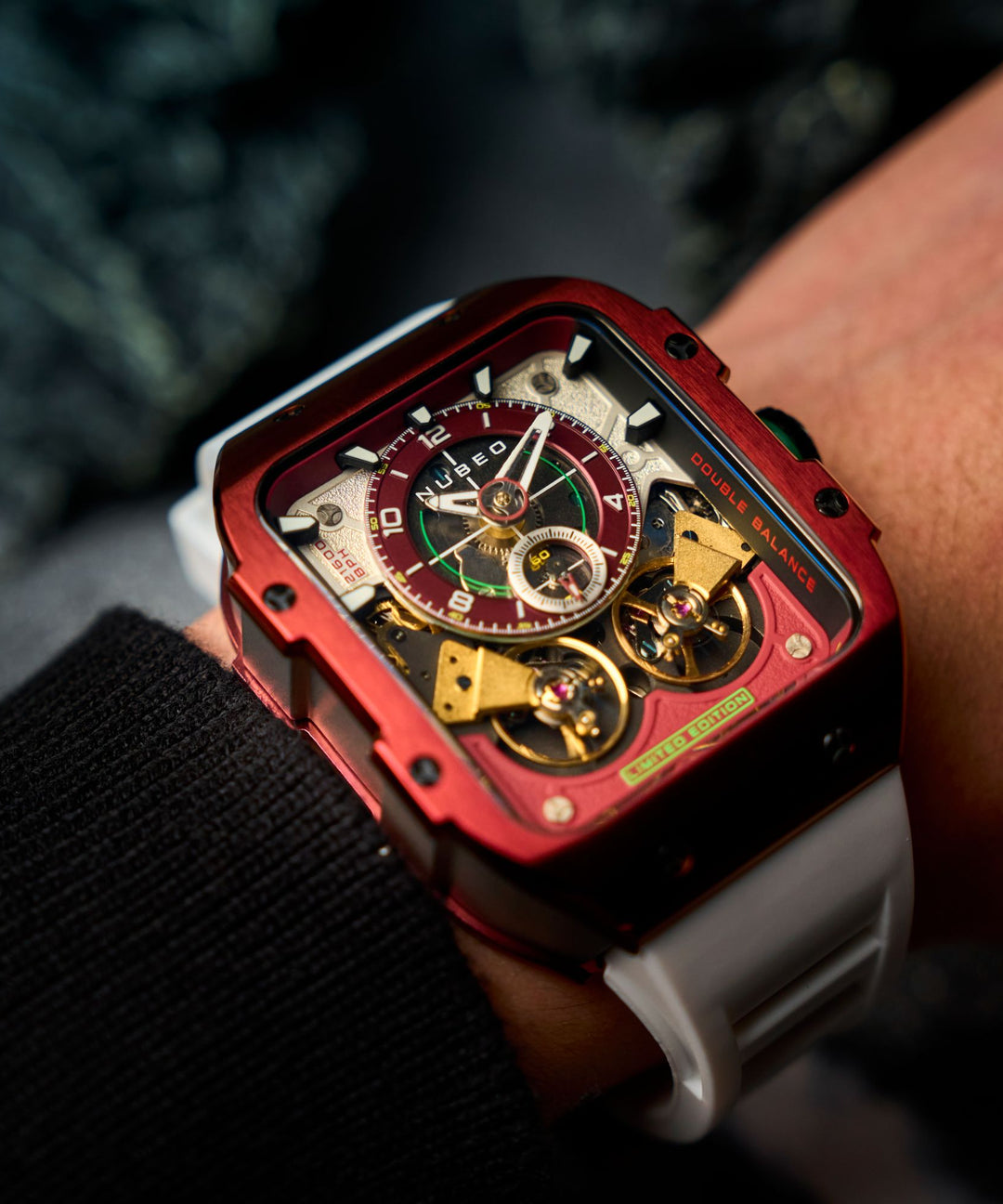Prune Red | Maven Automatic Limited Edition – Nubeo Watches