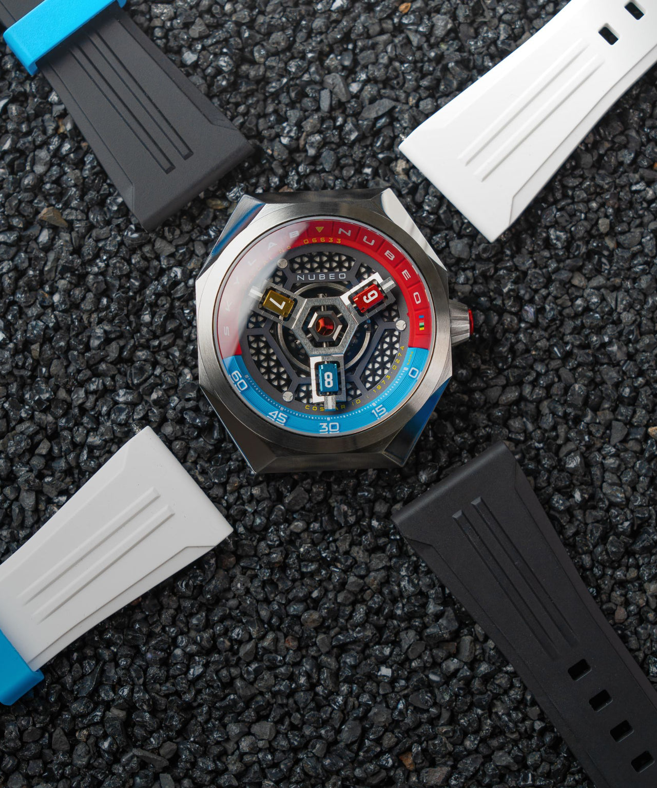Steel White | Skylab Automatic Limited Edition – Nubeo Watches