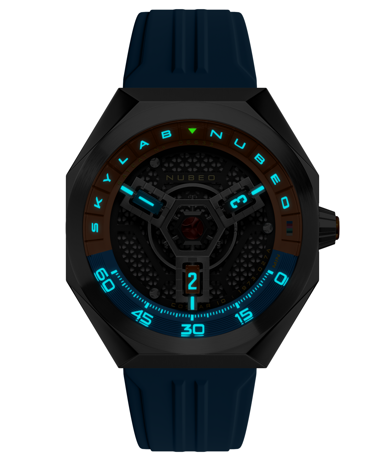 Orange Blue | Skylab Automatic Limited Edition – Nubeo Watches