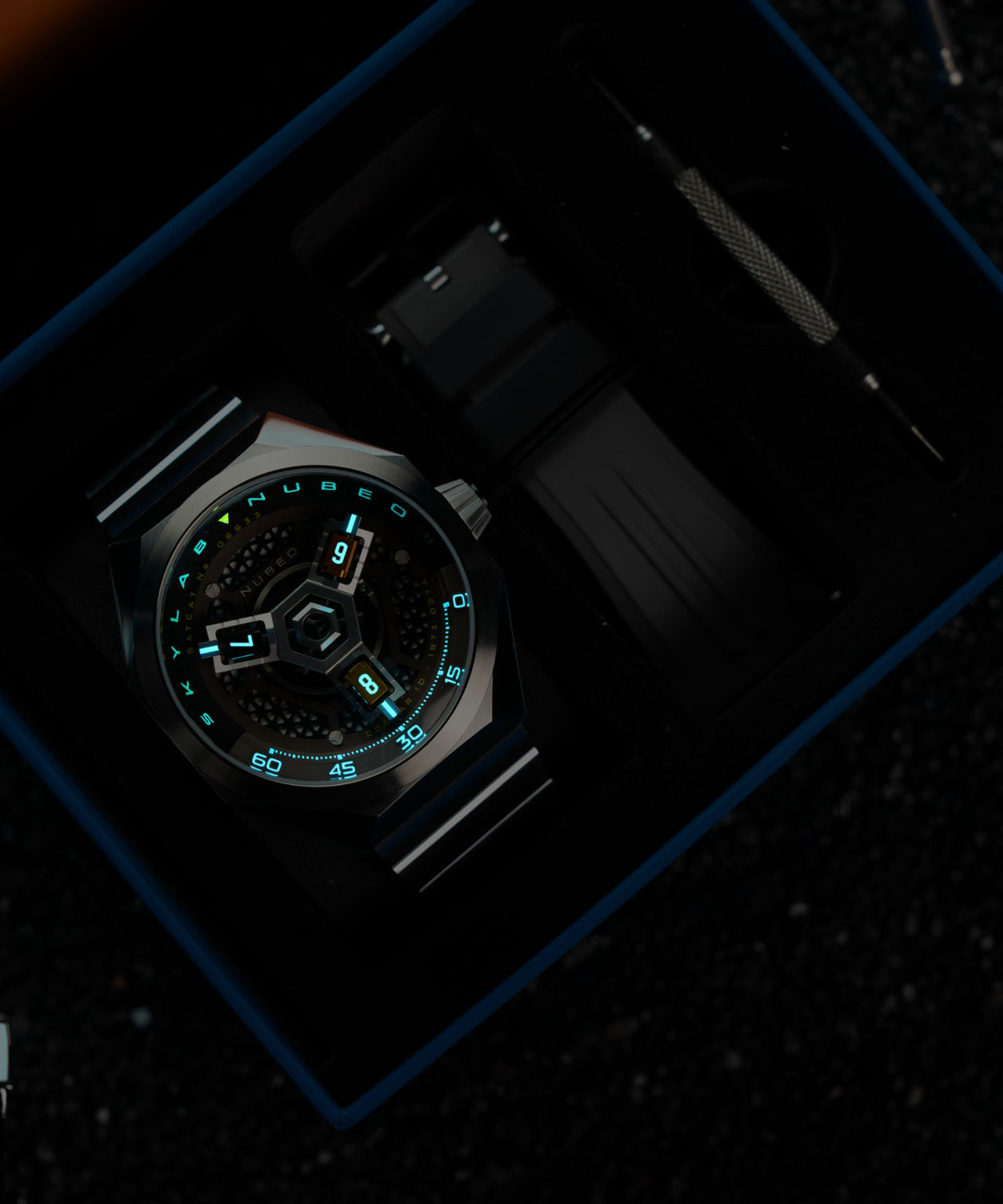 Black Brown | Skylab Automatic – Nubeo Watches