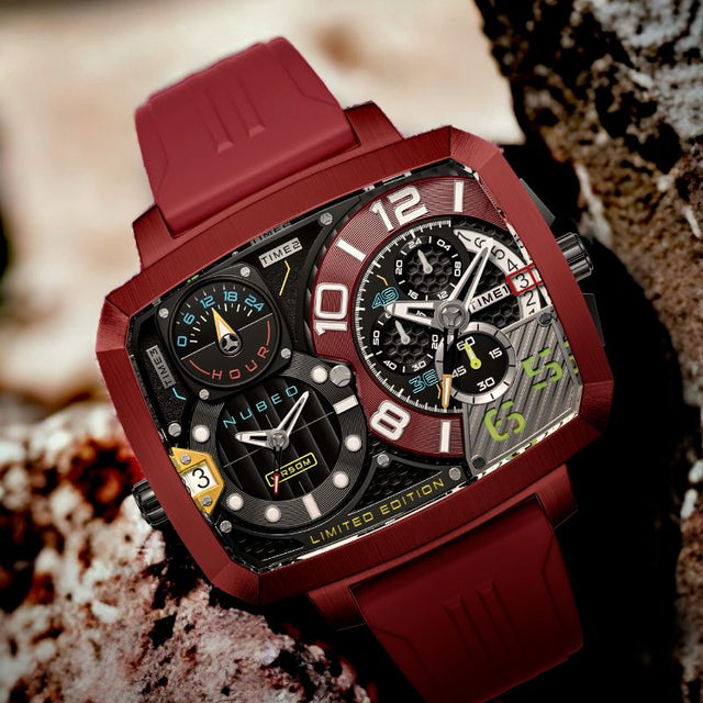 ODYSSEY TRIPLE TIME ZONE CHRONOGRAPH LIMITED EDITION – Nubeo Watches