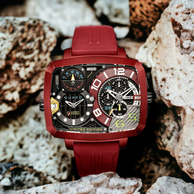 ODYSSEY TRIPLE TIME ZONE CHRONOGRAPH LIMITED EDITION – Nubeo Watches
