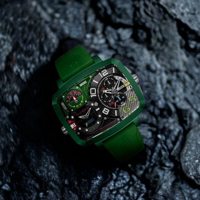 ODYSSEY TRIPLE TIME ZONE CHRONOGRAPH LIMITED EDITION – Nubeo Watches
