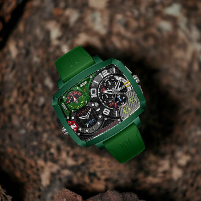 ODYSSEY TRIPLE TIME ZONE CHRONOGRAPH LIMITED EDITION – Nubeo Watches