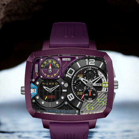 ODYSSEY TRIPLE TIME ZONE CHRONOGRAPH LIMITED EDITION – Nubeo Watches