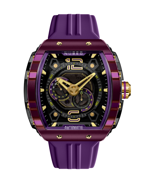 Deep Purple | Magellan 24H Automatic – Nubeo Watches
