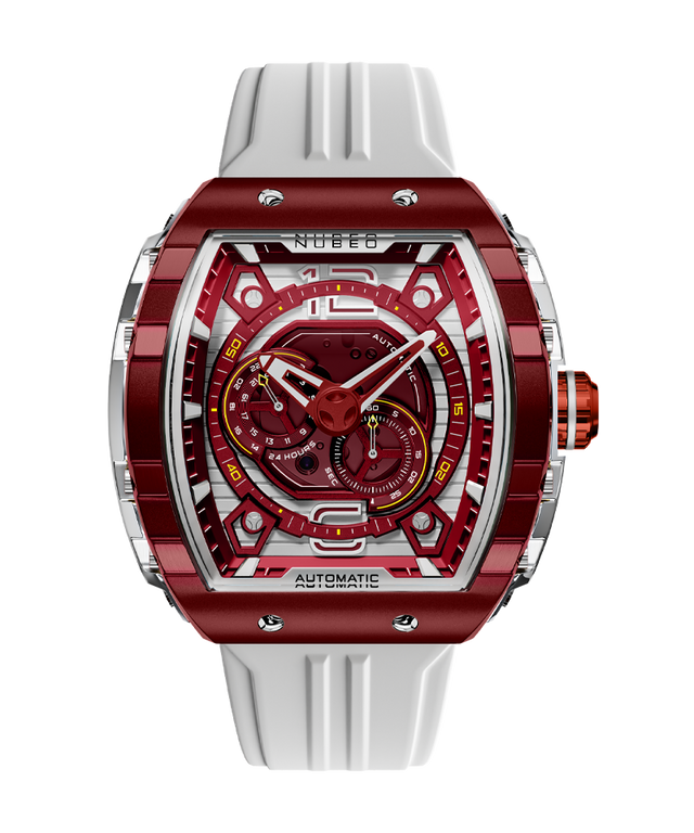 Crimson Rose | Magellan 24H Automatic – Nubeo Watches