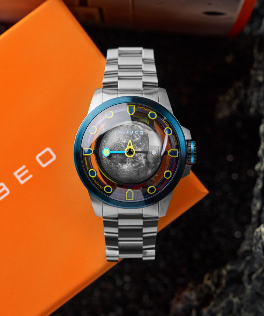 Crescent Blue | Tranquility Automatic Limited Edition – Nubeo Watches