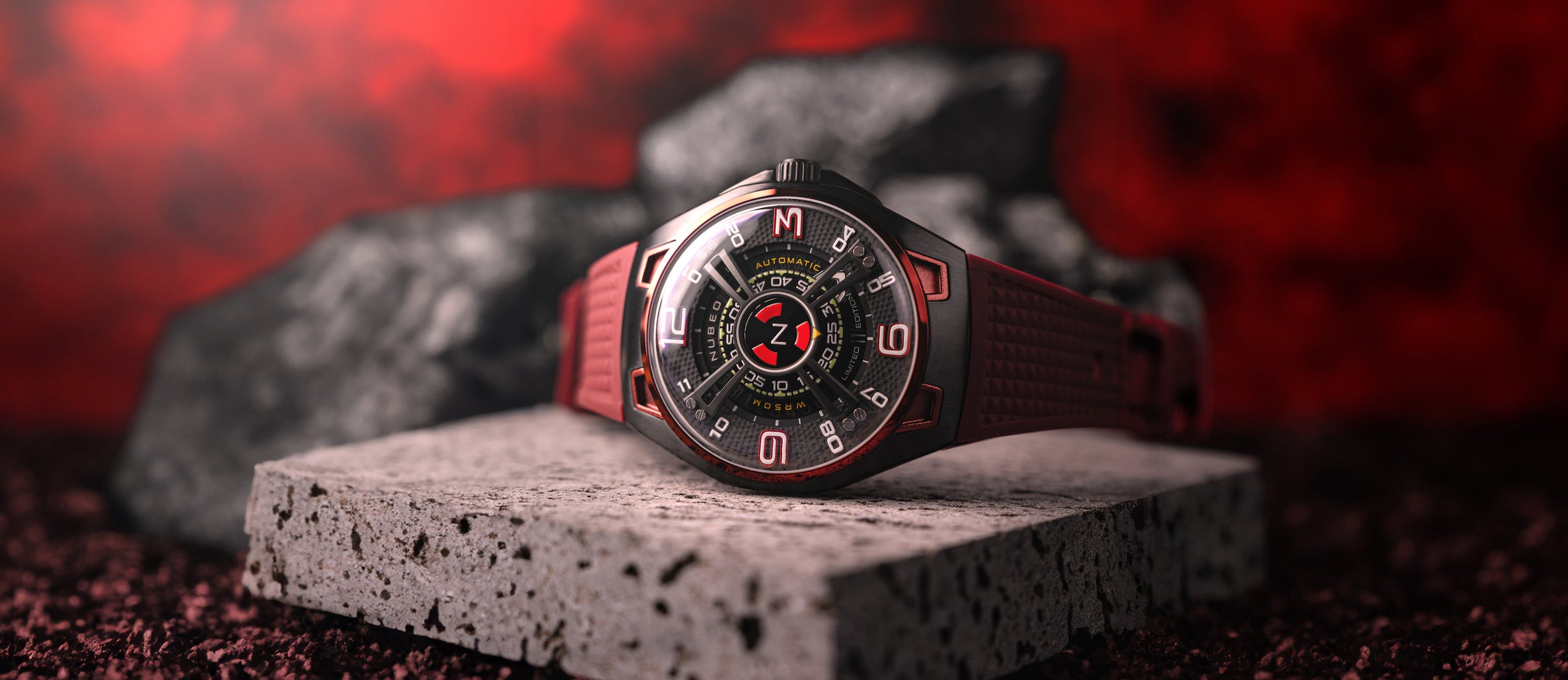 Mars Red | OAO Automatic Limited Edition – Nubeo Watches