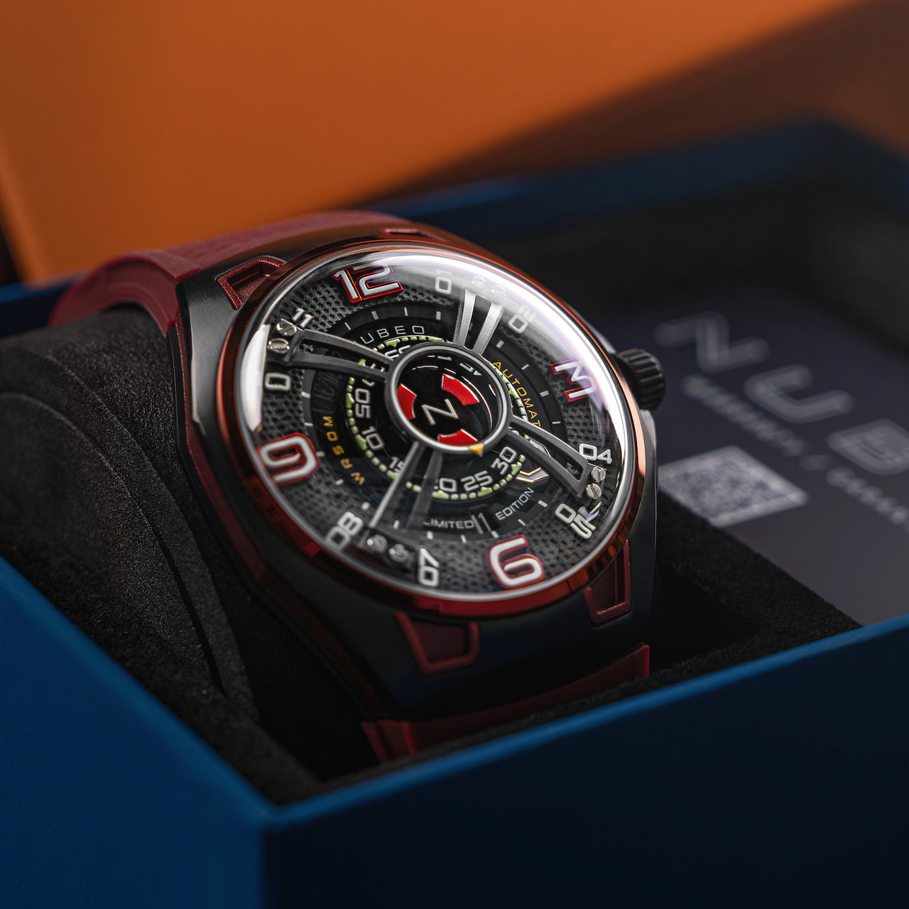 Mars Red | OAO Automatic Limited Edition – Nubeo Watches