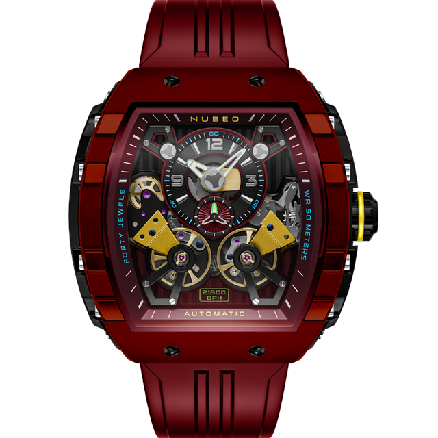 MAGELLAN DOUBLE BARREL AUTOMATIC – Nubeo Watches