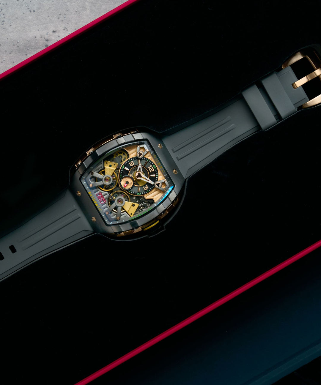 Deep Grey | Magellan Double Barrel Automatic – Nubeo Watches