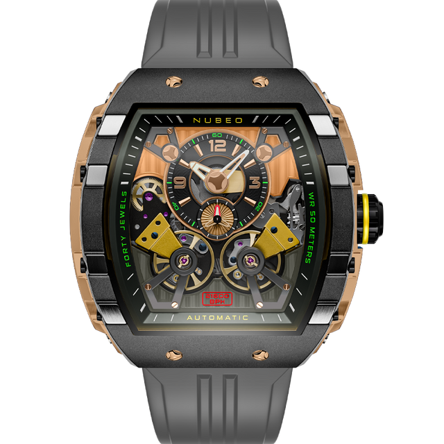MAGELLAN DOUBLE BARREL AUTOMATIC – Nubeo Watches
