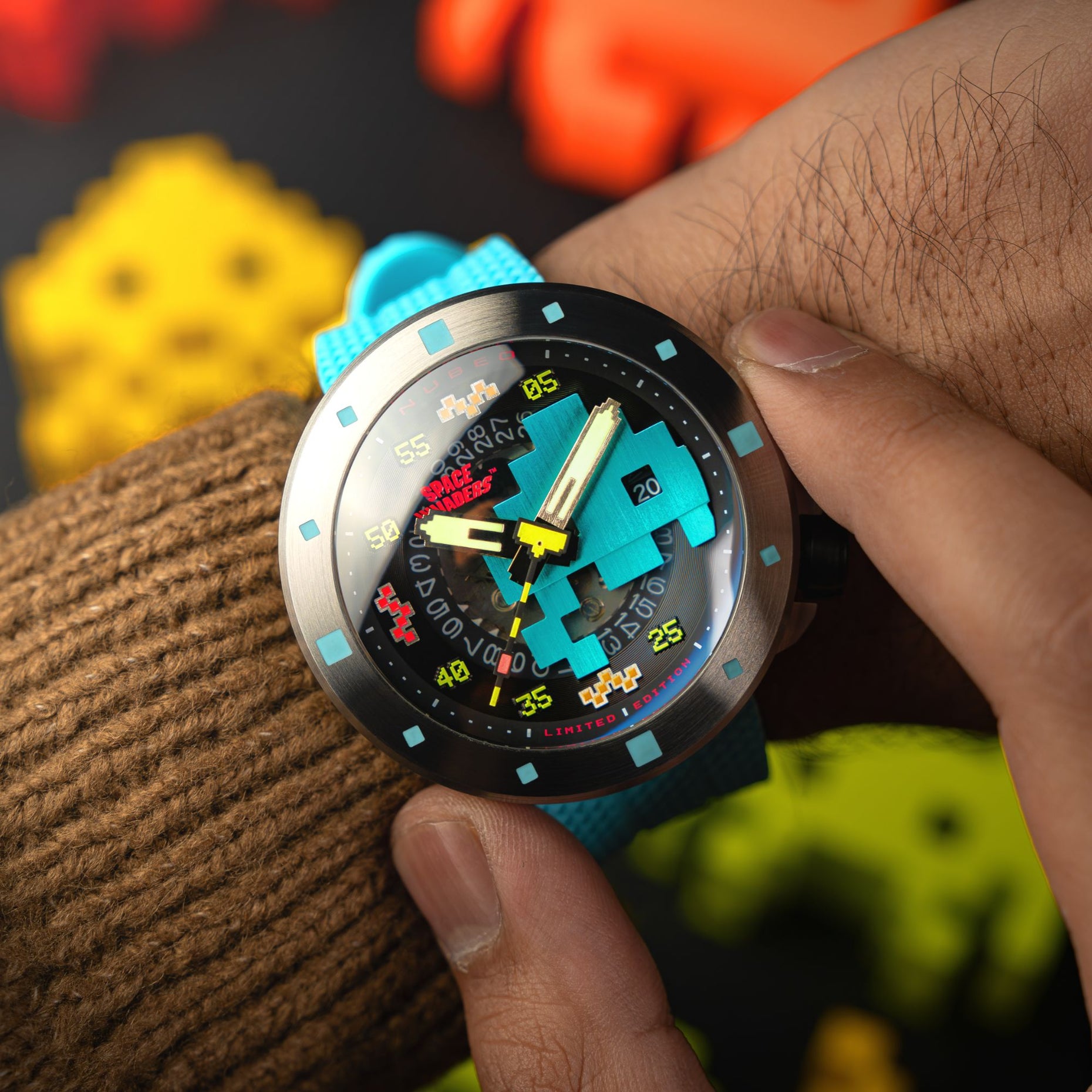 SPACE INVADERS LIMITED EDITION – Nubeo Watches
