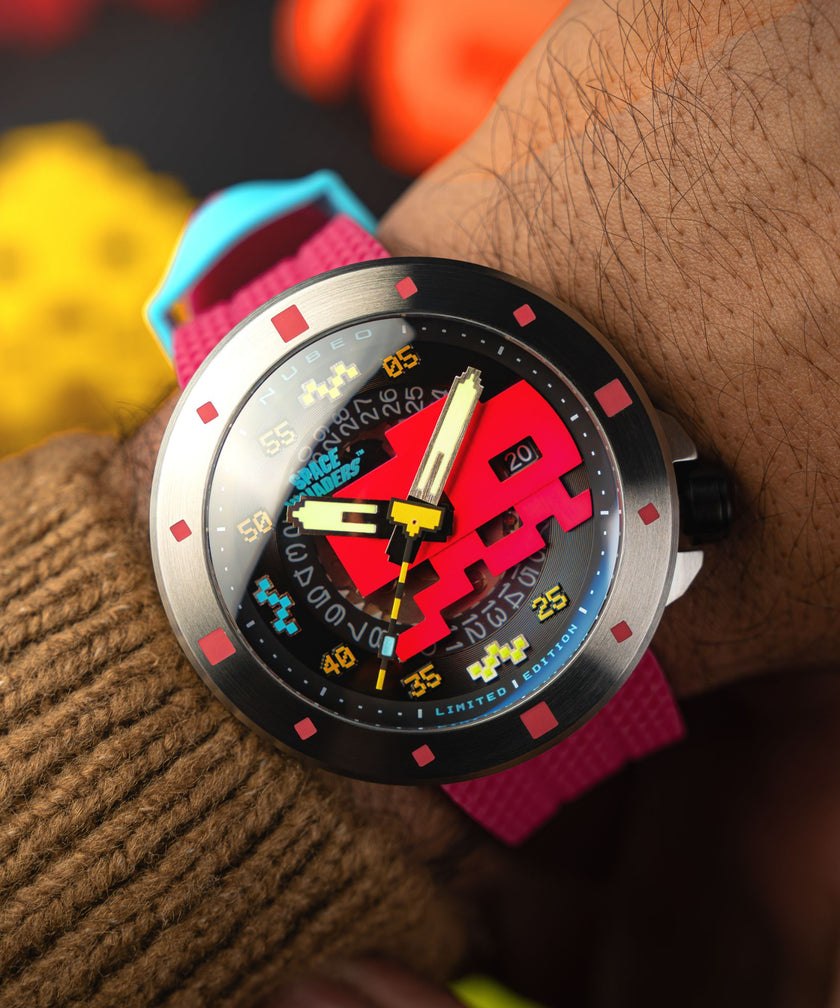 Plasma Pink | Cassini Automatic Space Invaders Limited Edition – Nubeo ...