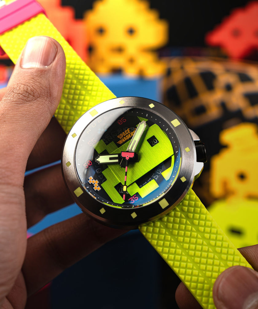 Laser Green | Cassini Automatic Space Invaders Limited Edition – Nubeo ...
