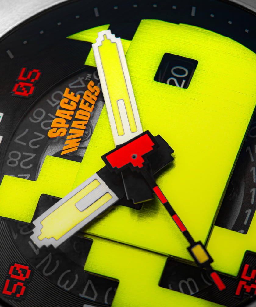 Laser Green | Cassini Automatic Space Invaders Limited Edition – Nubeo ...