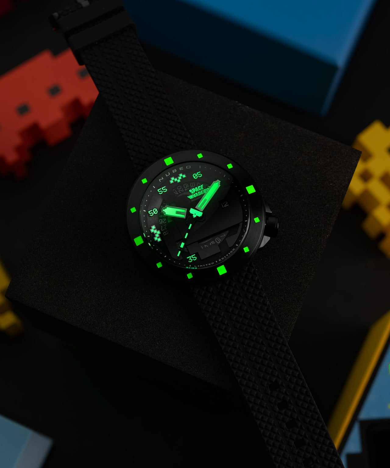 Galactic Shadow | Cassini Automatic Space Invaders Limited Edition ...
