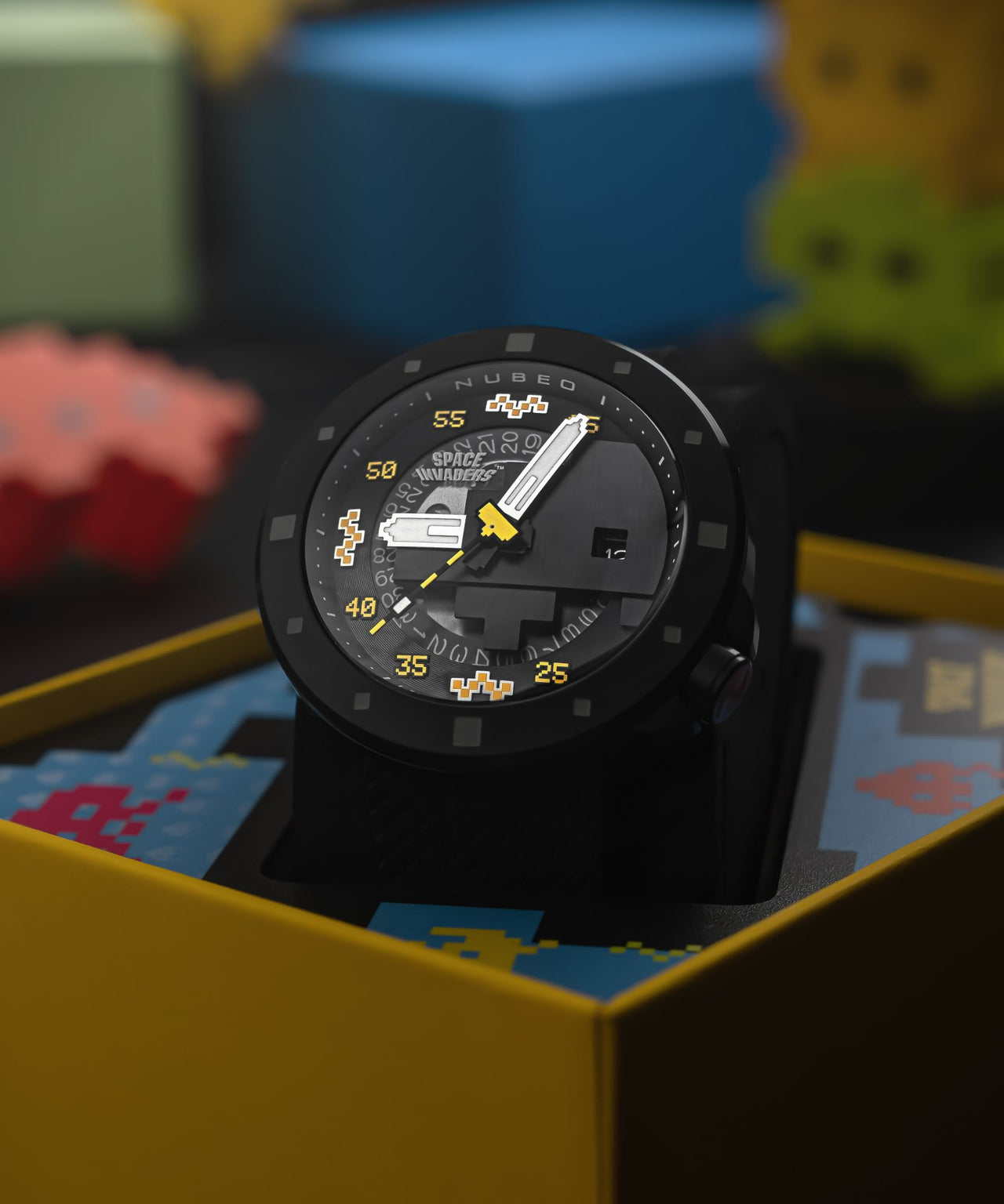 Covert Yellow | Cassini Automatic Space Invaders Limited Edition ...