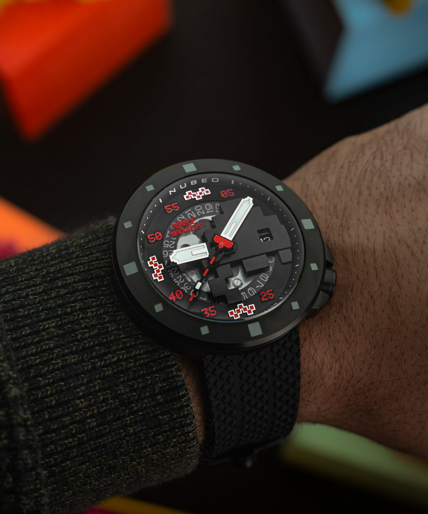 Eclipse Red | Cassini Automatic Space Invaders Limited Edition – Nubeo ...