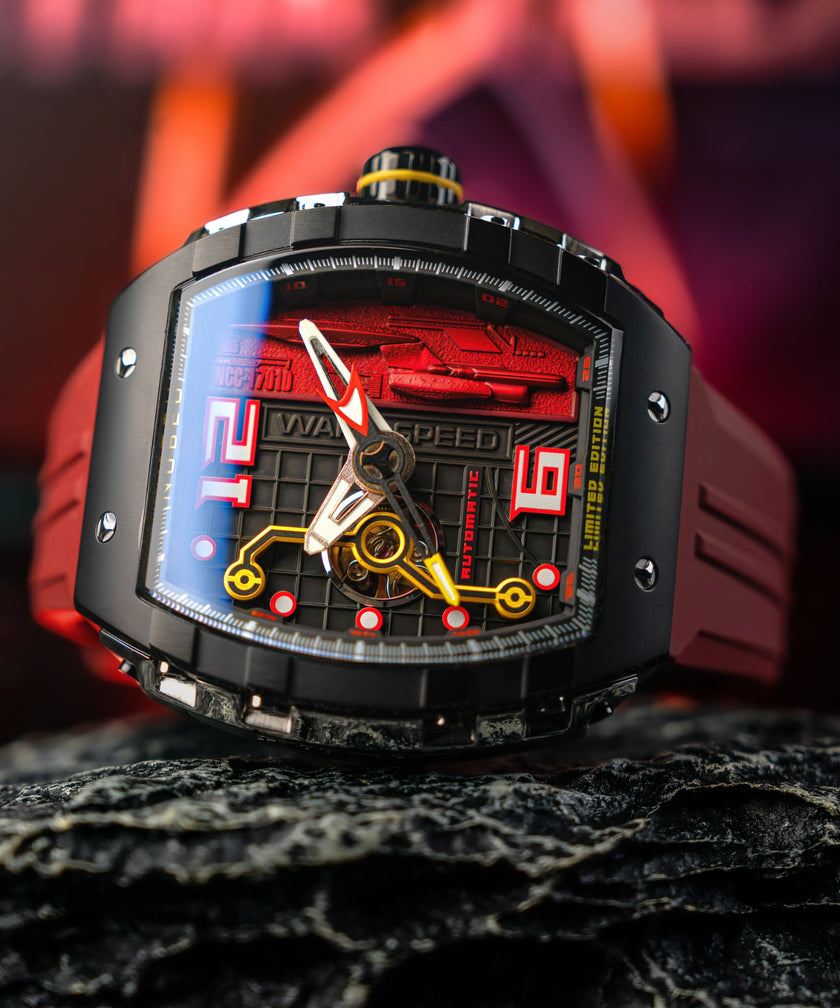 Picard Red | Magellan Automatic Star Trek Warp Speed Limited Edition ...