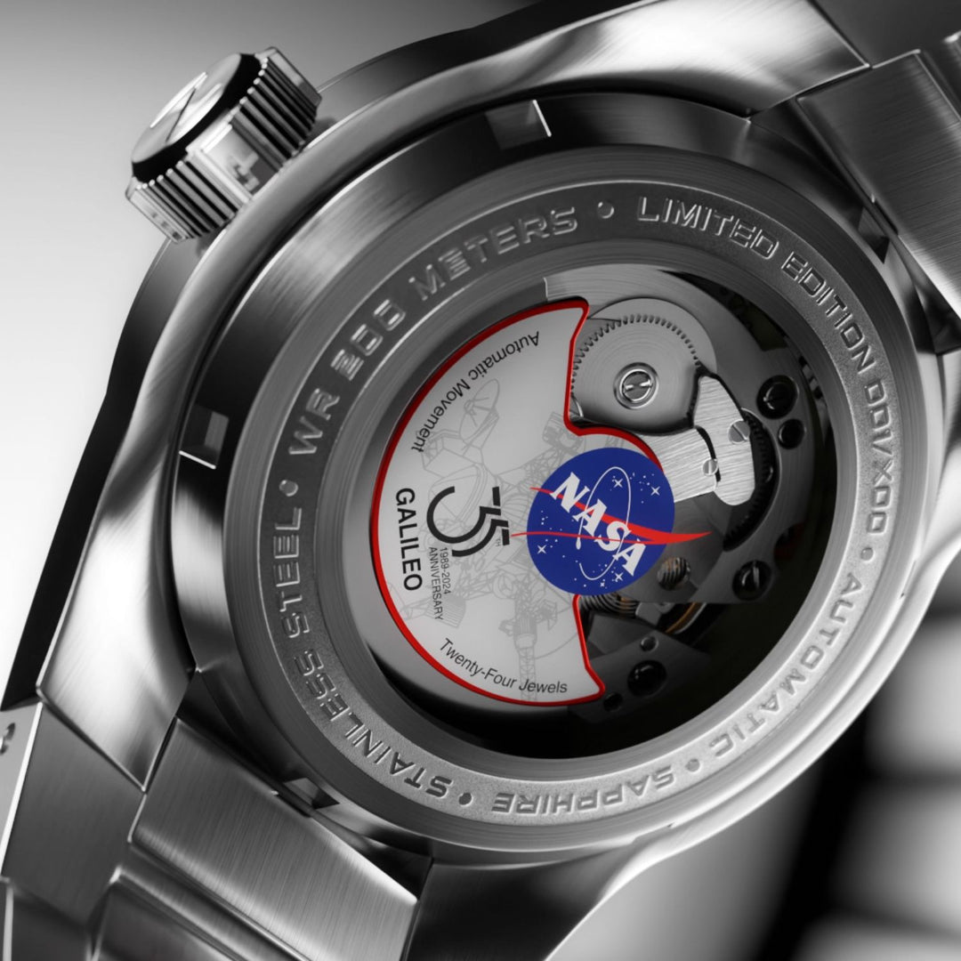 Mars Black | Galileo Automatic NASA Limited Edition – Nubeo Watches