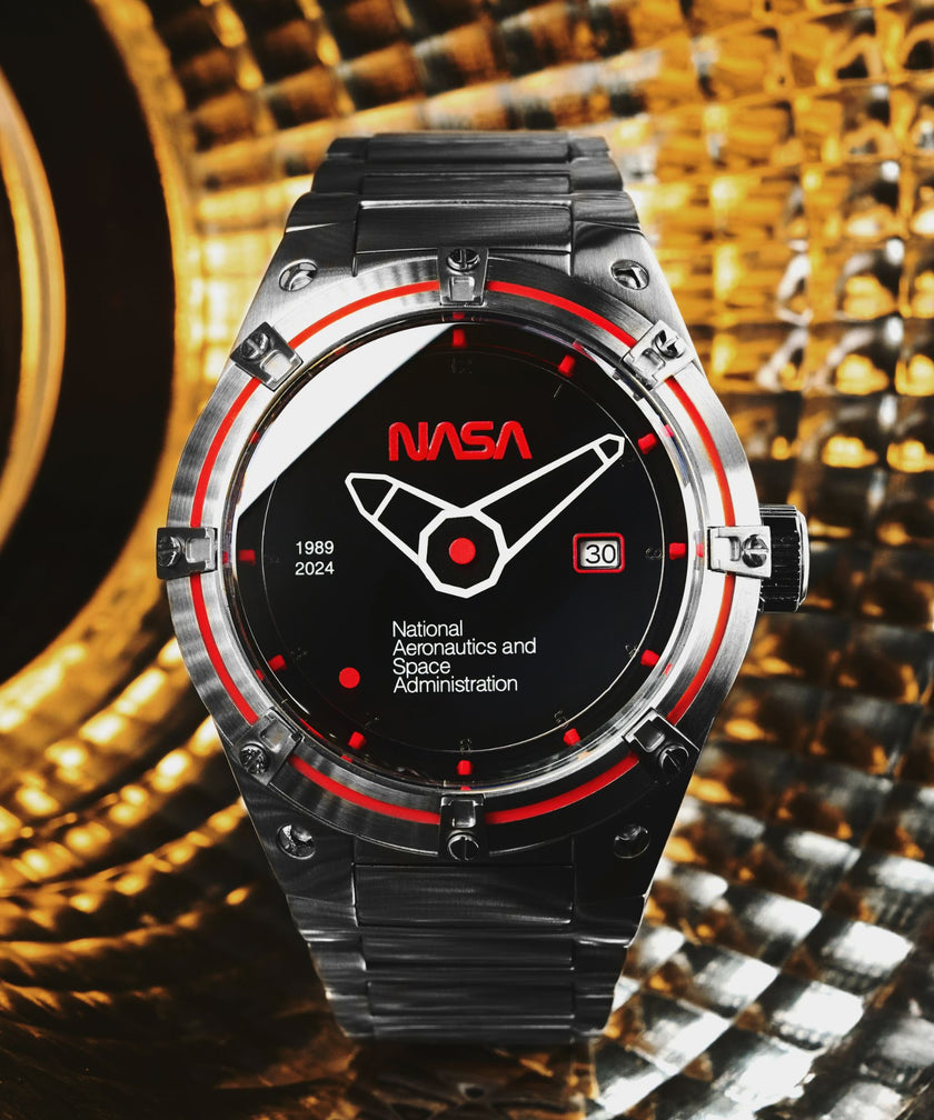 Mars Black | Galileo Automatic NASA Limited Edition – Nubeo Watches