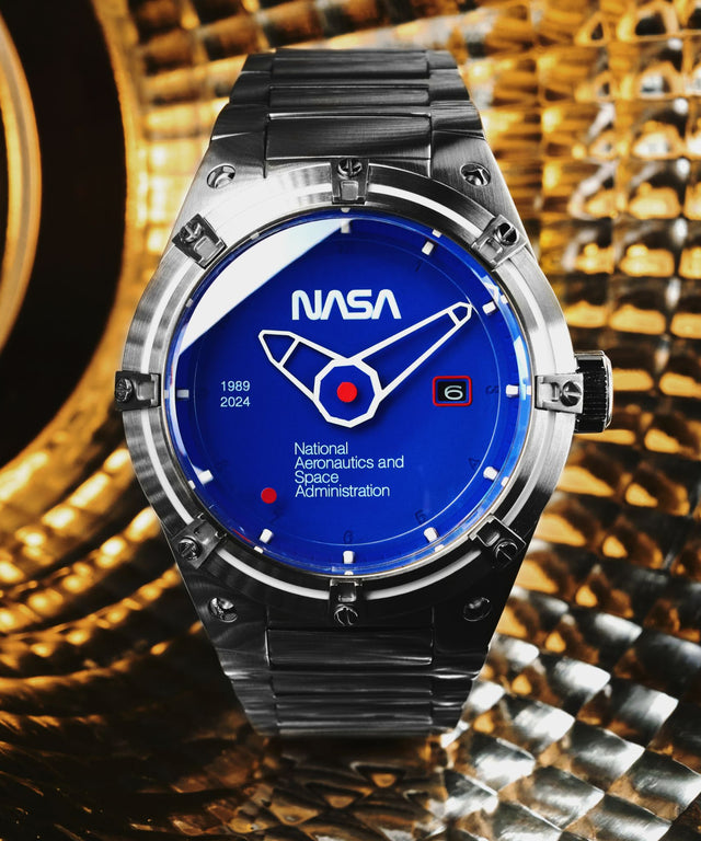 Earth Blue | Galileo Automatic NASA Limited Edition – Nubeo Watches
