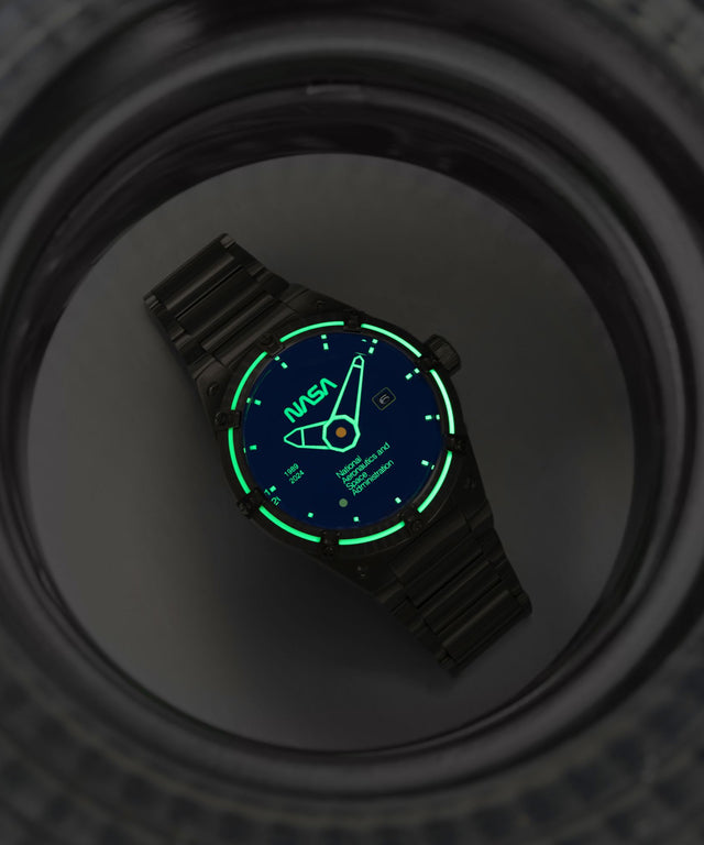 Earth Blue | Galileo Automatic NASA Limited Edition – Nubeo Watches
