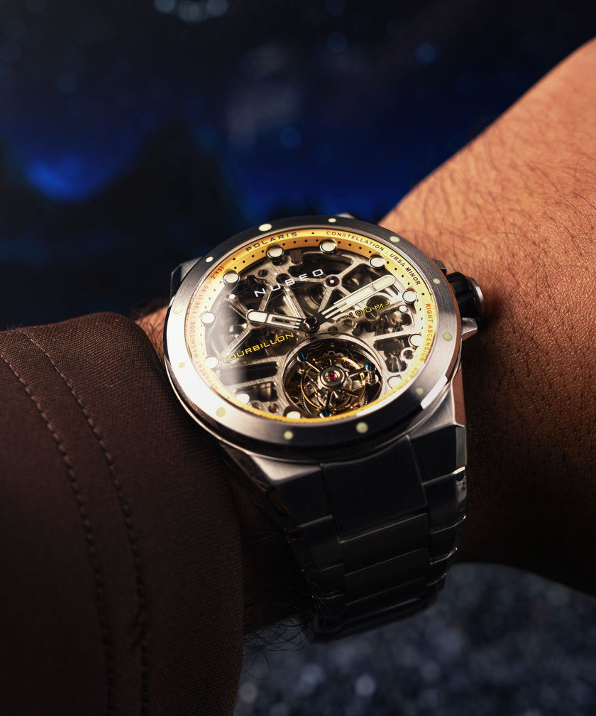 Sphere Silver | Polaris Tourbillon Limited Edition – Nubeo Watches