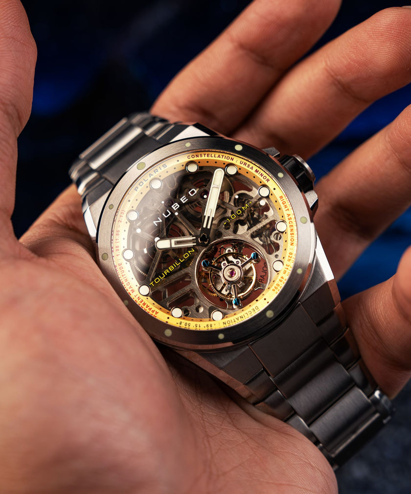 Sphere Silver | Polaris Tourbillon Limited Edition – Nubeo Watches