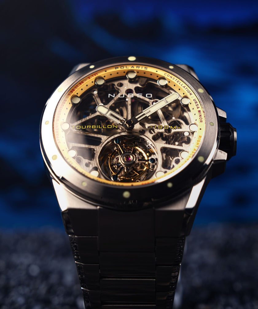 Sphere Silver | Polaris Tourbillon Limited Edition – Nubeo Watches