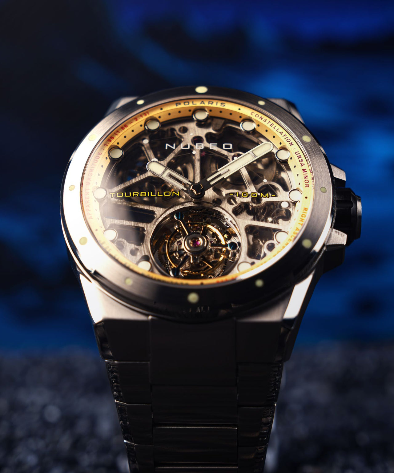 Sphere Silver | Polaris Tourbillon Limited Edition – Nubeo Watches