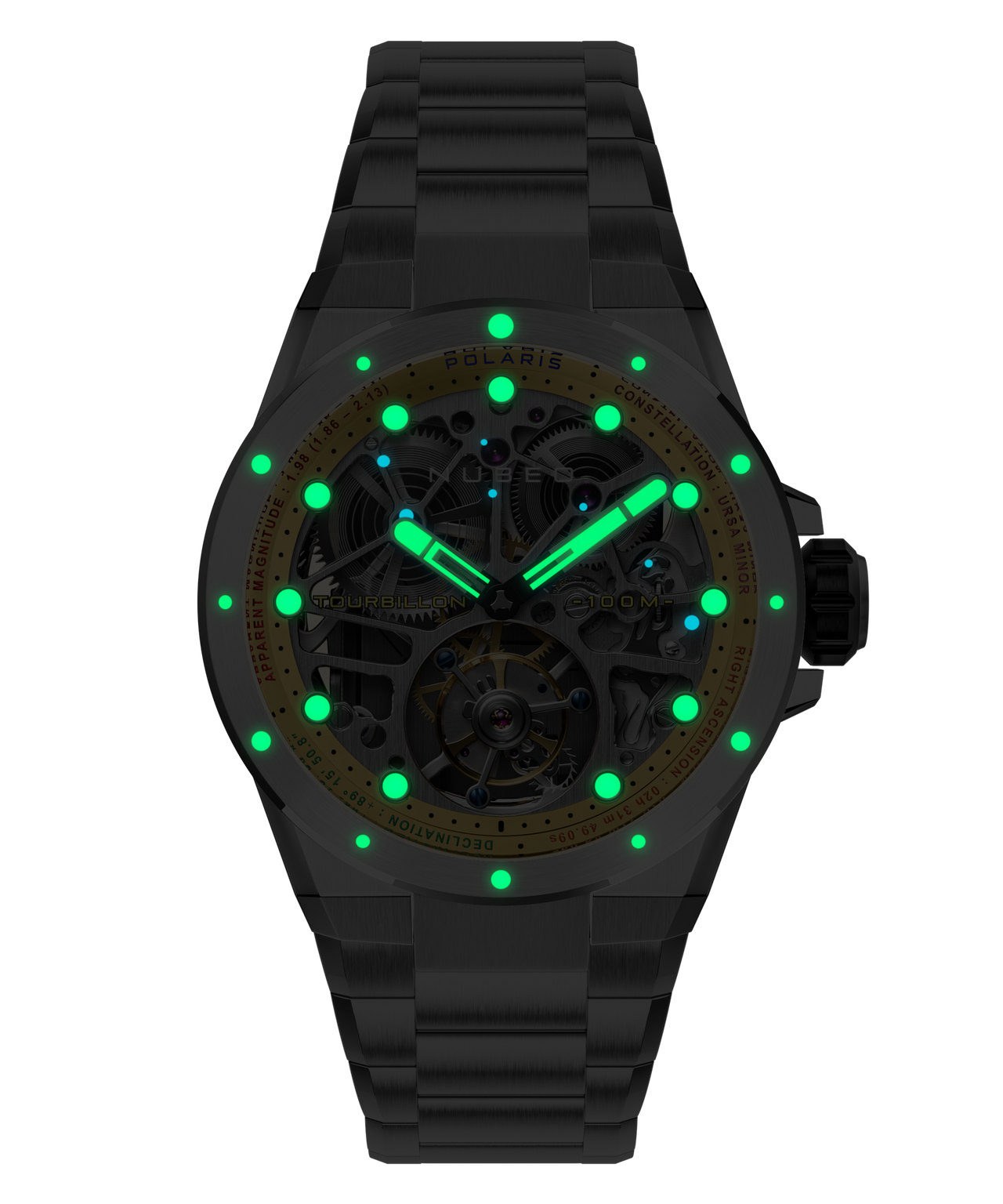 Sphere Silver | Polaris Tourbillon Limited Edition – Nubeo Watches