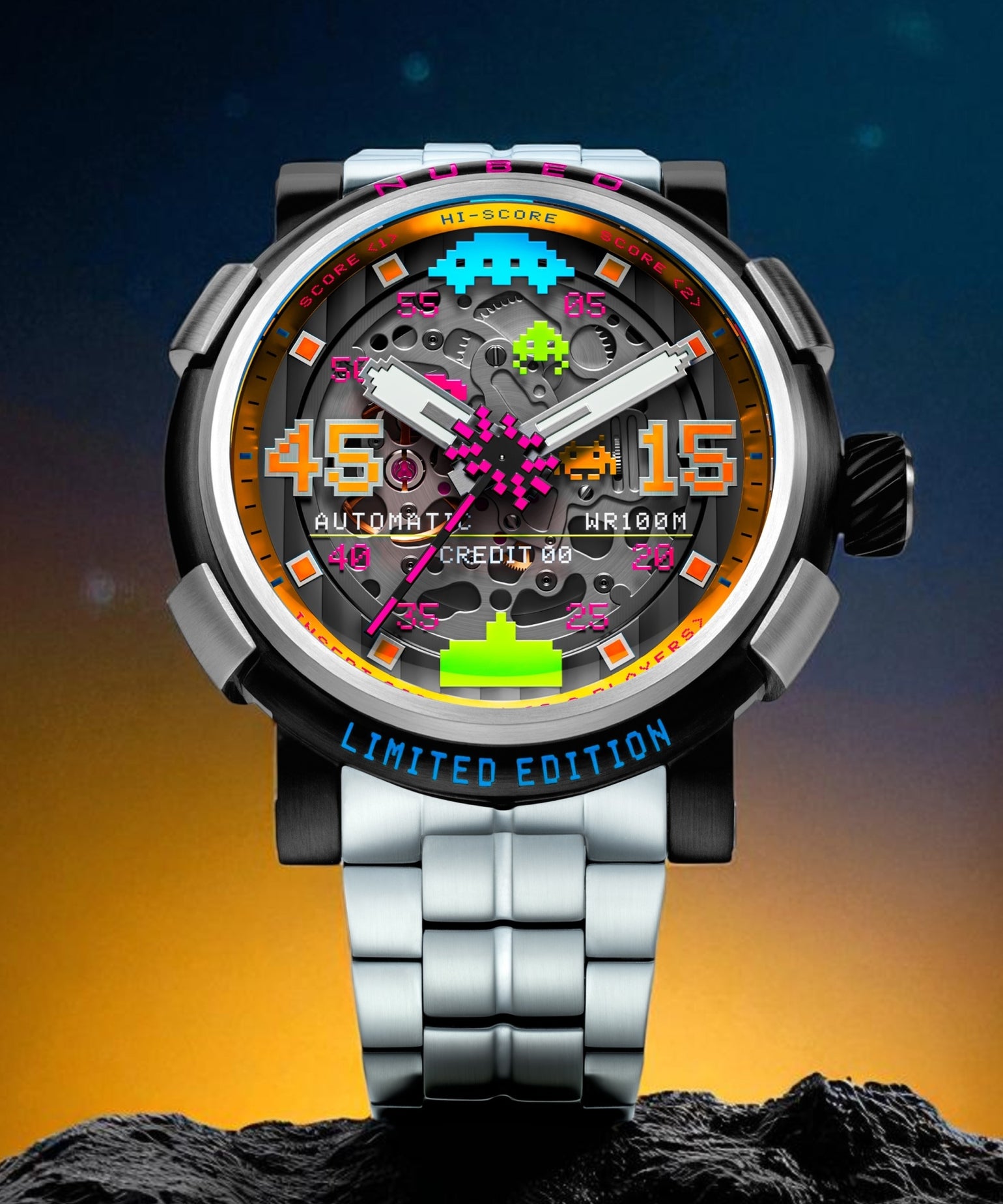 Nightfall Nexus | Orion Automatic Limited Edition – Nubeo Watches