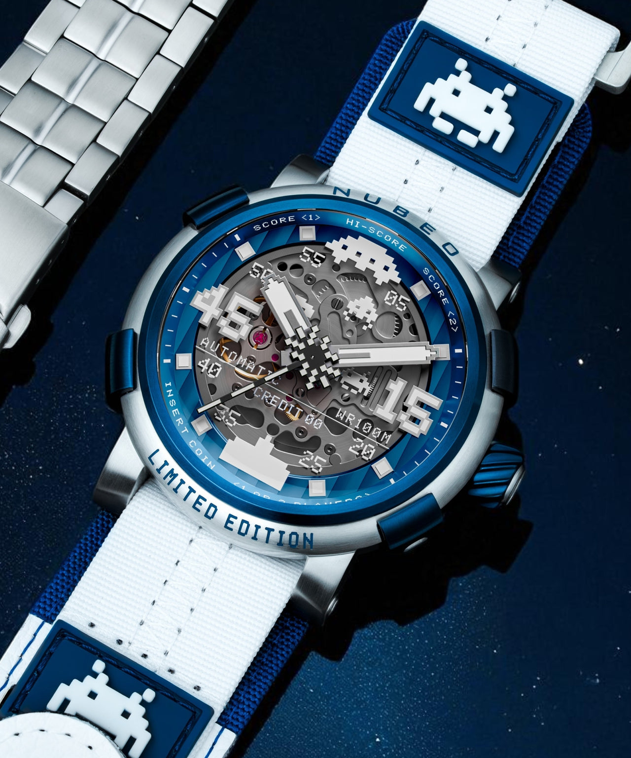 Laser Lagoon | Orion Automatic Limited Edition – Nubeo Watches