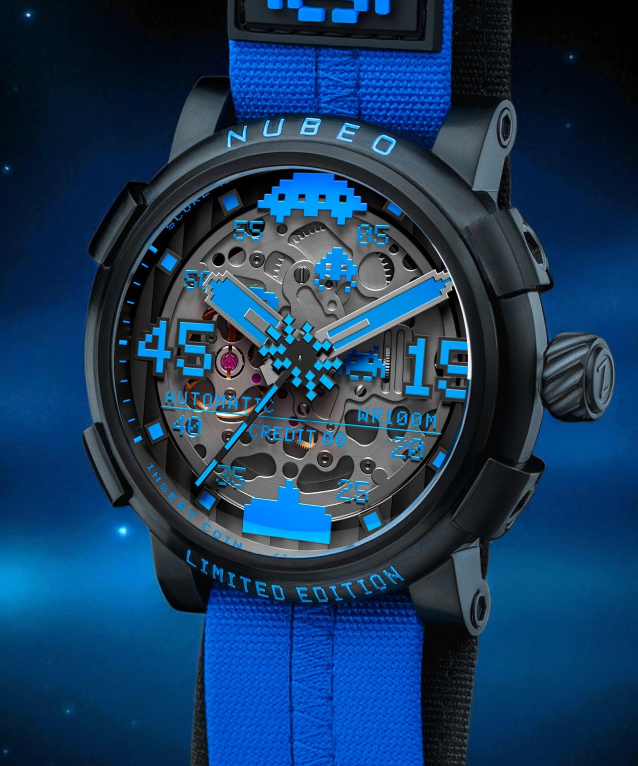 Cosmic Shadow | Orion Automatic Limited Edition – Nubeo Watches