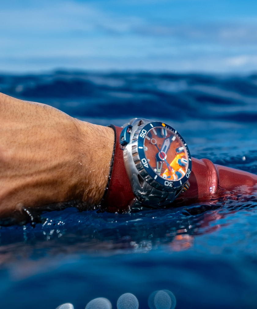 Blaze Orange | Aluminaut Automatic Limited Edition – Nubeo Watches