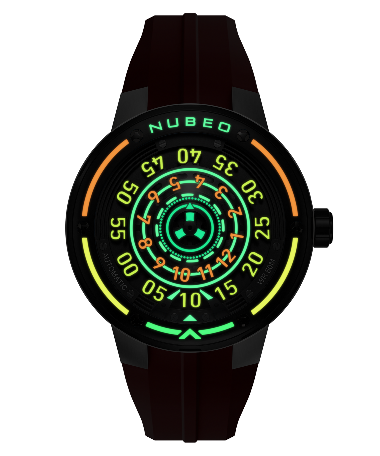 Rocket Red | Orbiter Automatic Limited Edition – Nubeo Watches