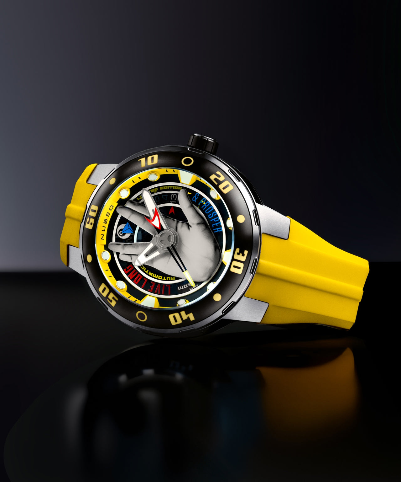 Vulcan Yellow | Mariner Automatic Star Trek Live Long & Prosper Limited ...