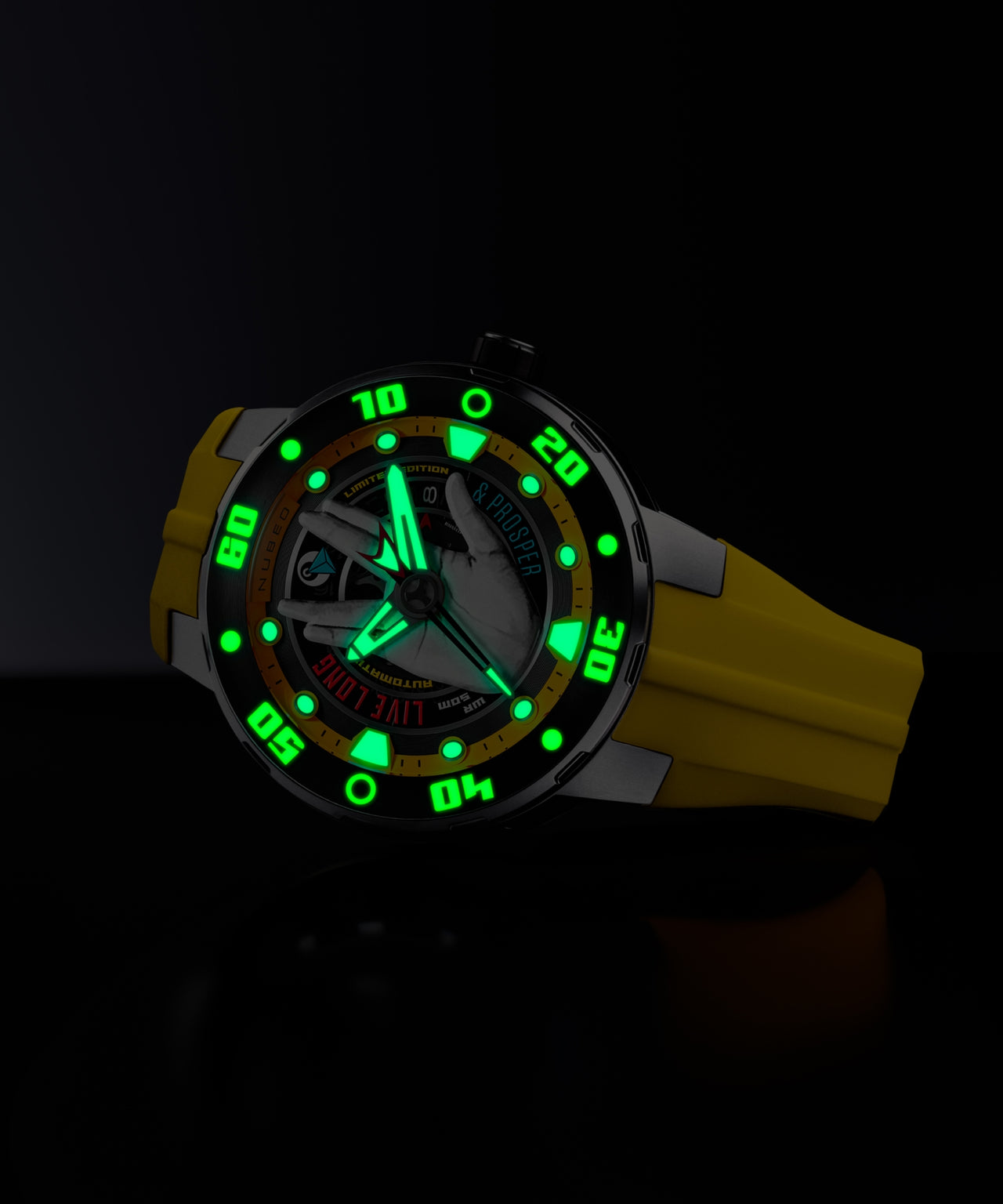 Vulcan Yellow | Mariner Automatic Star Trek Live Long & Prosper Limited ...