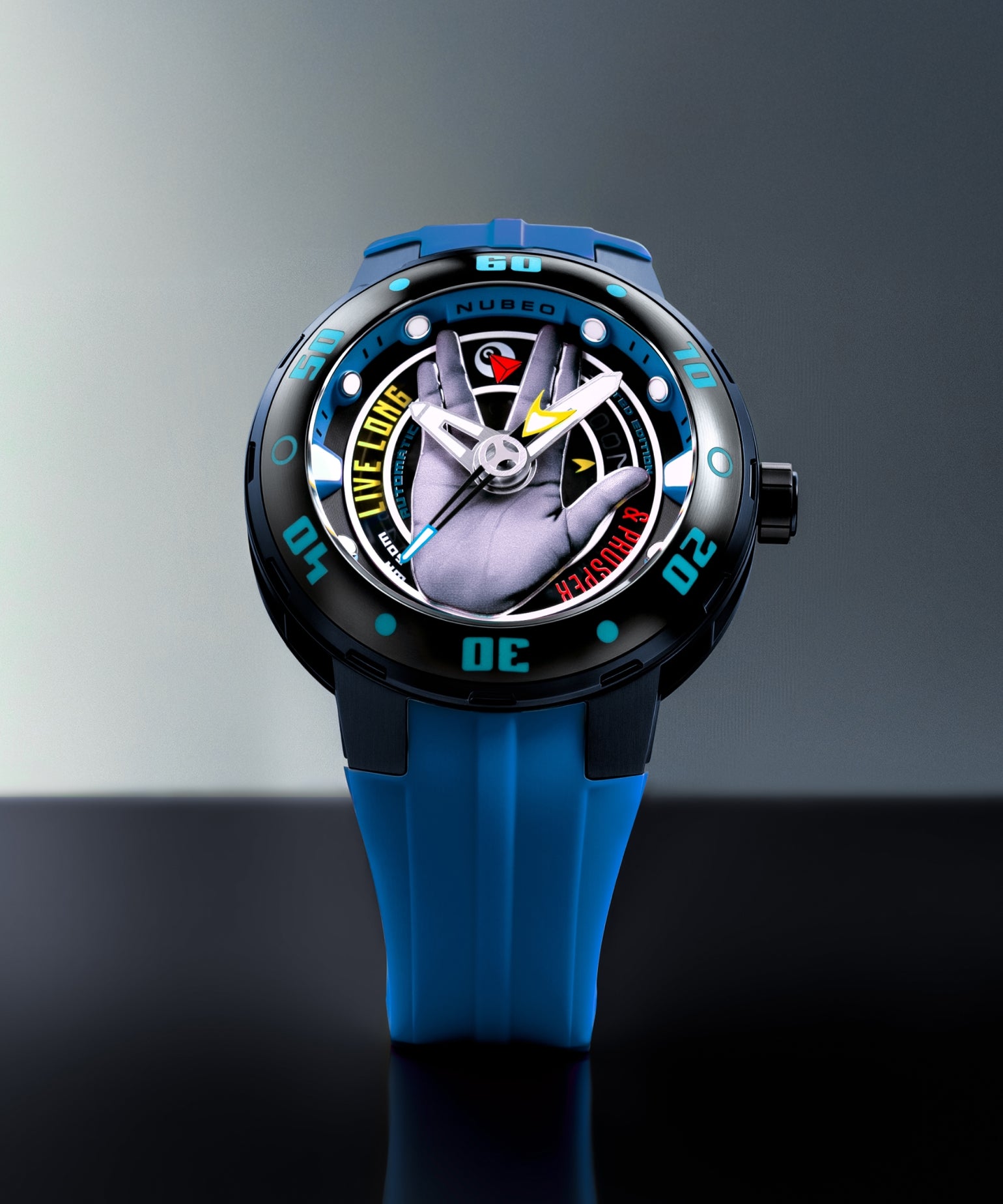 Vulcan Blue | Mariner Automatic Star Trek Live Long & Prosper Limited ...