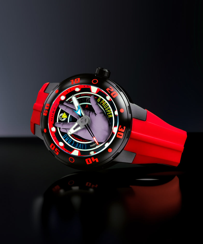 Vulcan Red | Mariner Automatic Star Trek Live Long & Prosper Limited ...