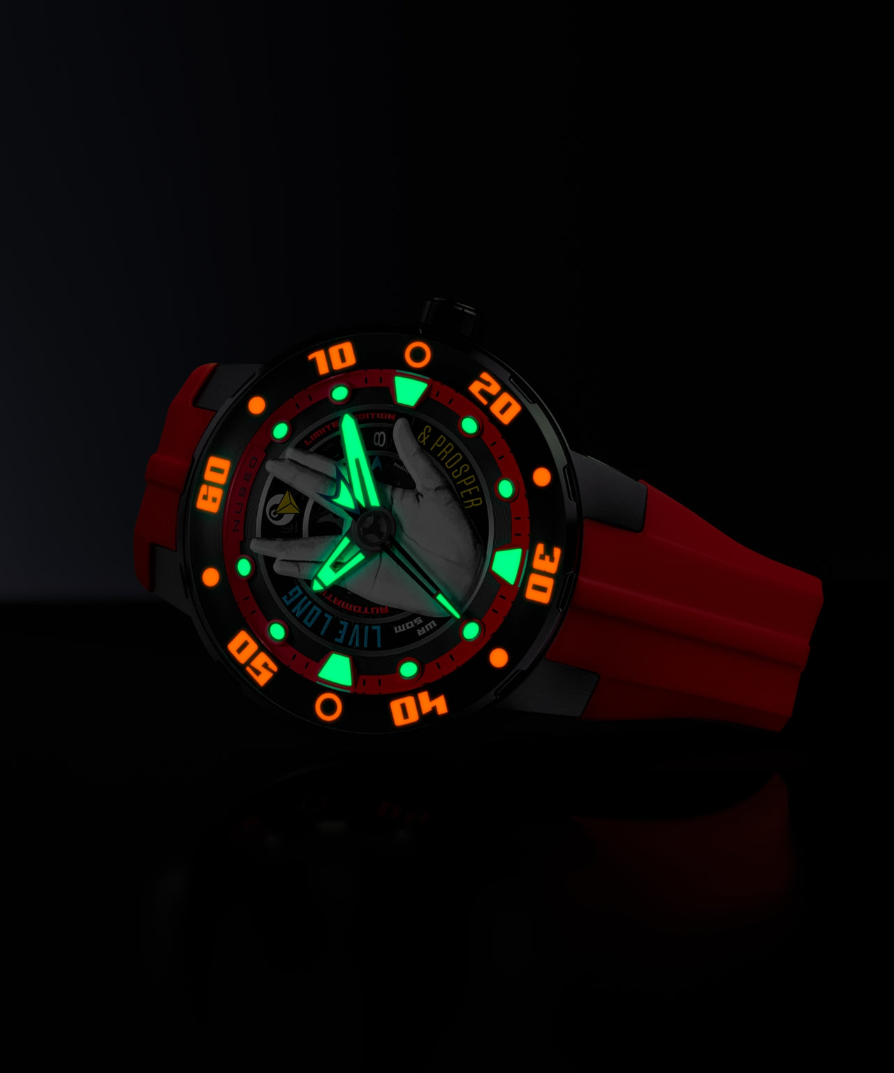 Vulcan Red | Mariner Automatic Star Trek Live Long & Prosper Limited ...