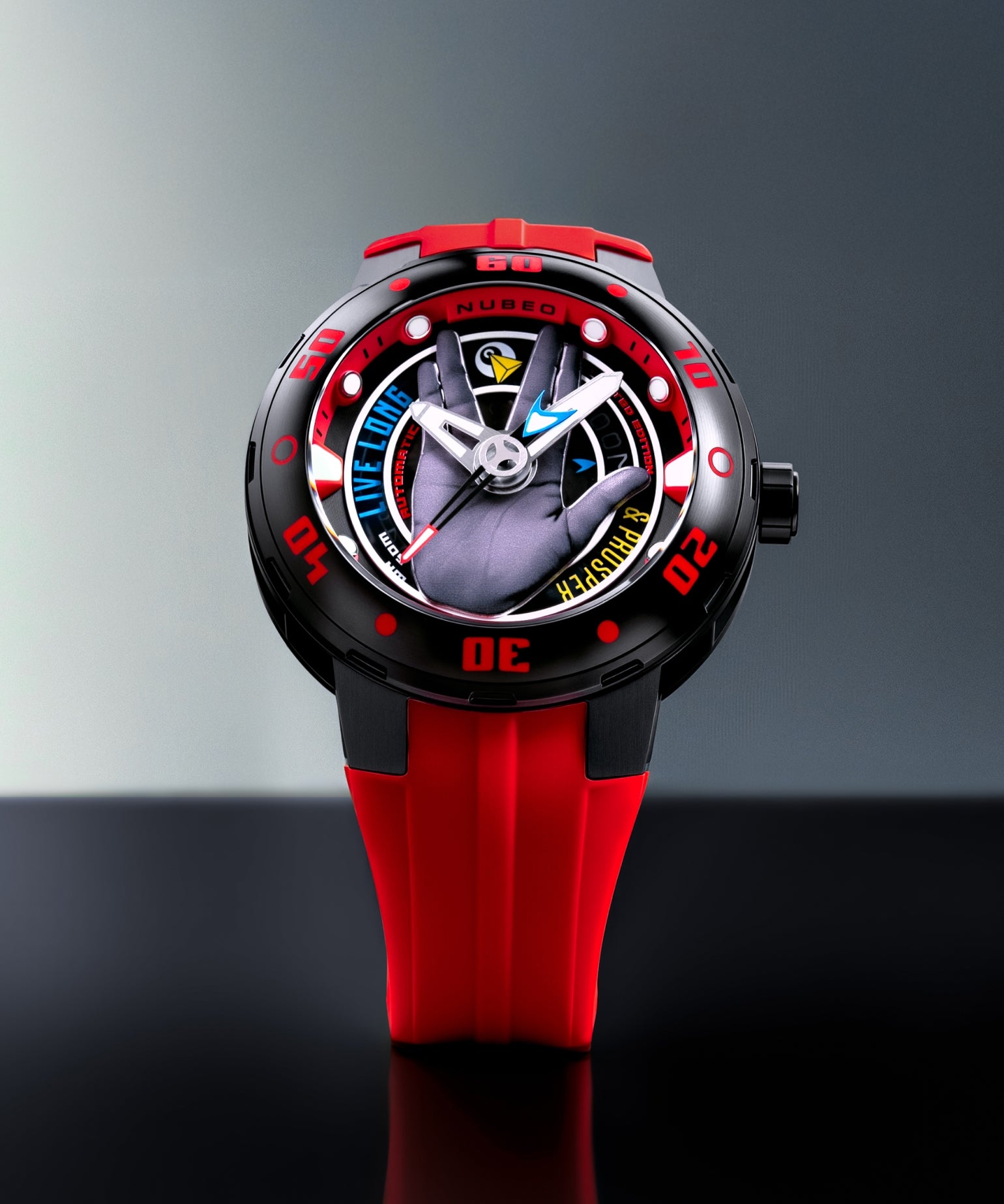 Vulcan Red | Mariner Automatic Star Trek Live Long & Prosper Limited ...