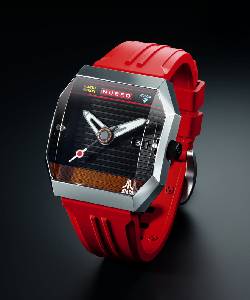 Radiant Ruby | Console Automatic Atari 2600 Limited Edition – Nubeo Watches